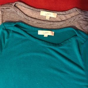 LOFT | Tops | 2 Loft 2 For Tees 2 | Poshmark